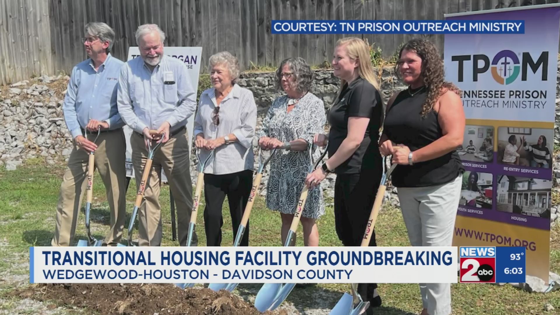 Tennessee Prison Outreach Ministry breaks ground on Morgan House in ...