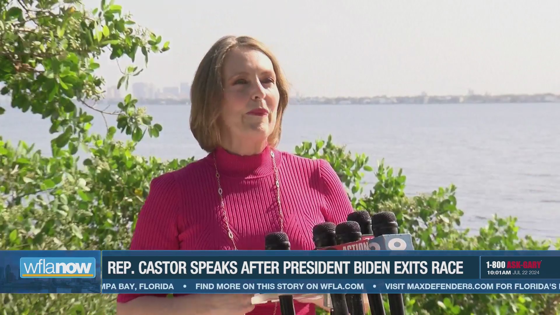 Rep. Kathy Castor speaks after Biden exits presidential race, endorses ...