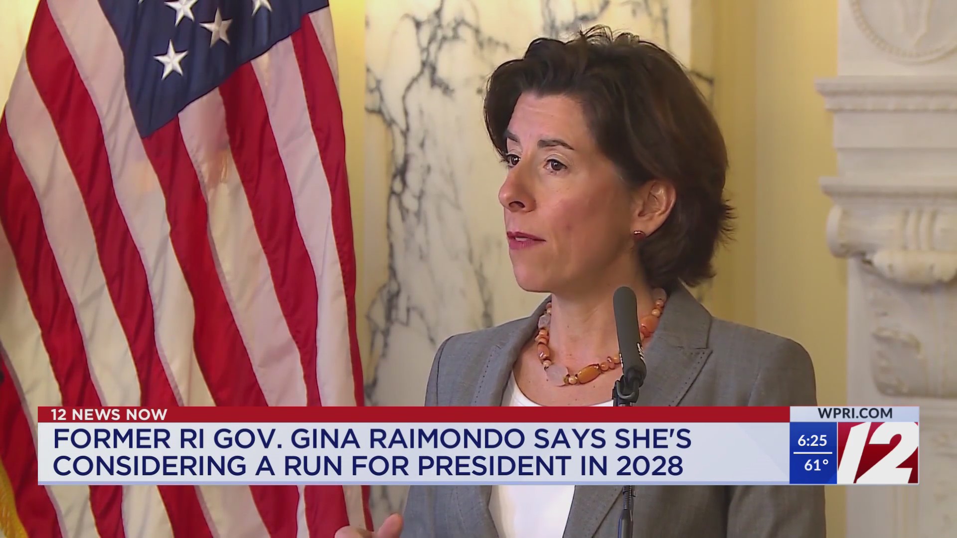 Former RI Governor Raimondo considering a run for president – WPRI.com