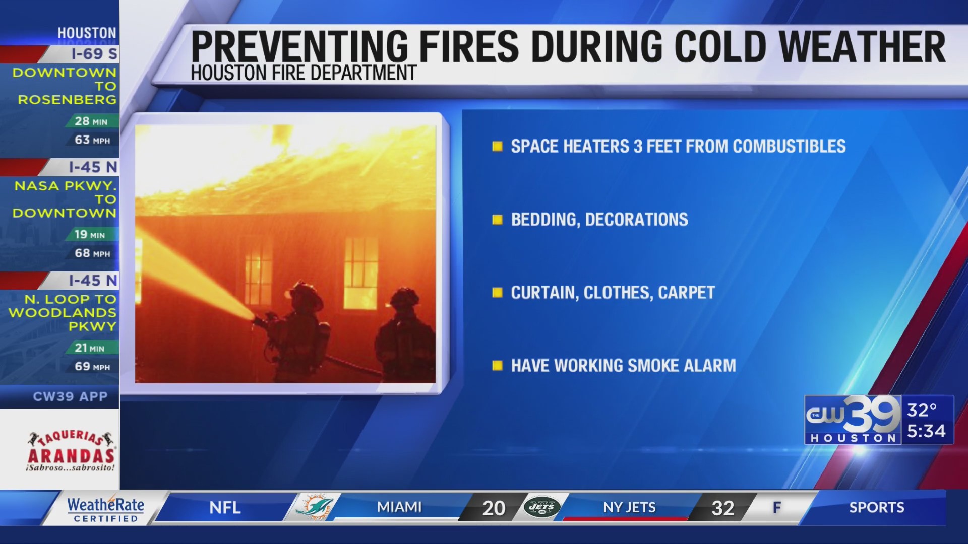 Preventing fires during cold weather | CW39 HOUSTON – CW39 Houston