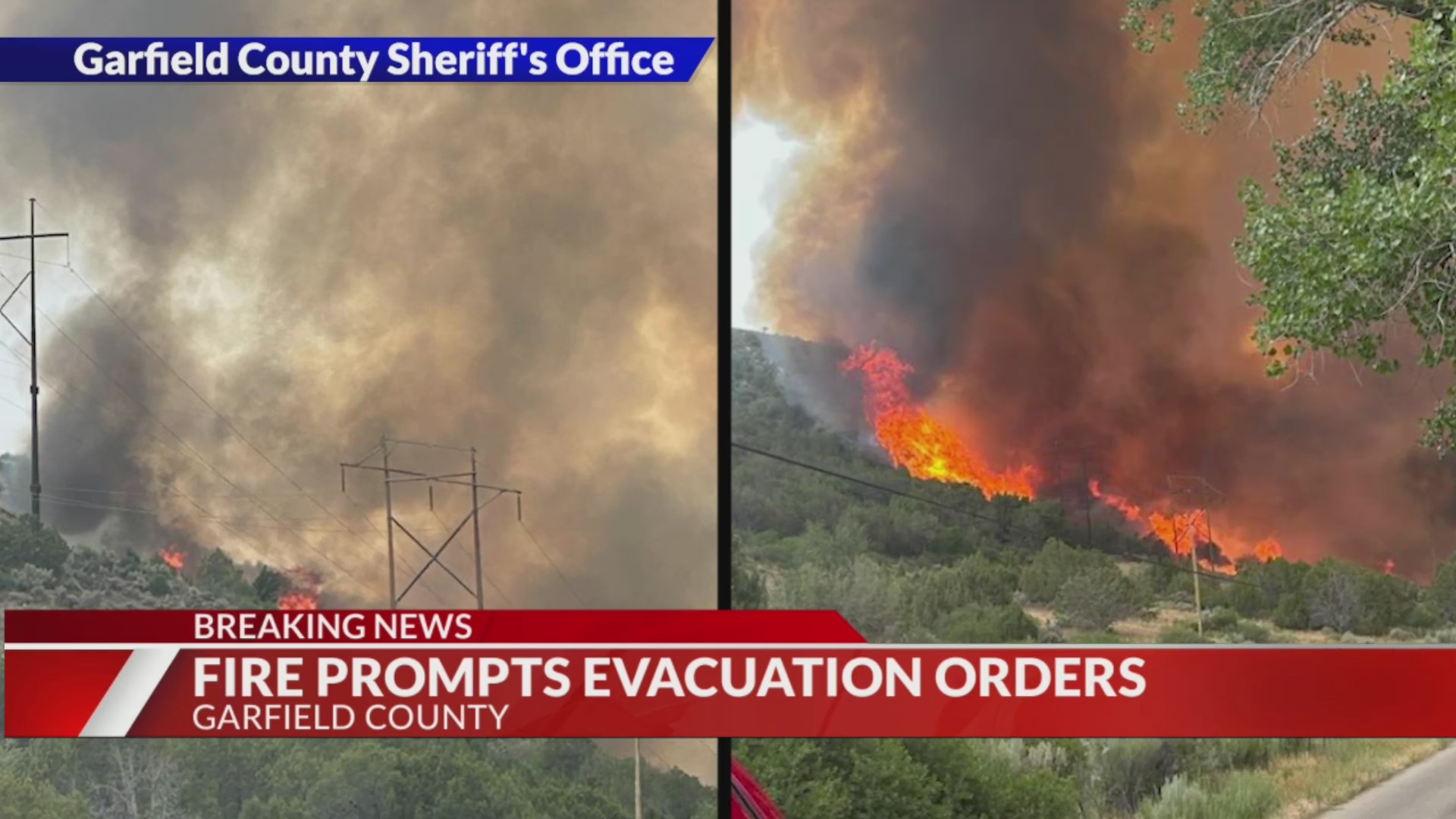 Evacuations ordered for vegetation fire near I-70 in Garfield County ...