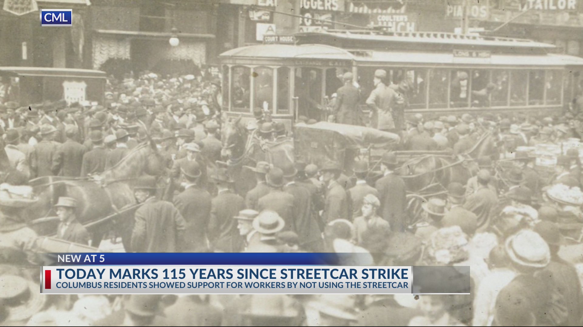 Thursday marks 115 years since Columbus streetcar strike – NBC4 WCMH-TV