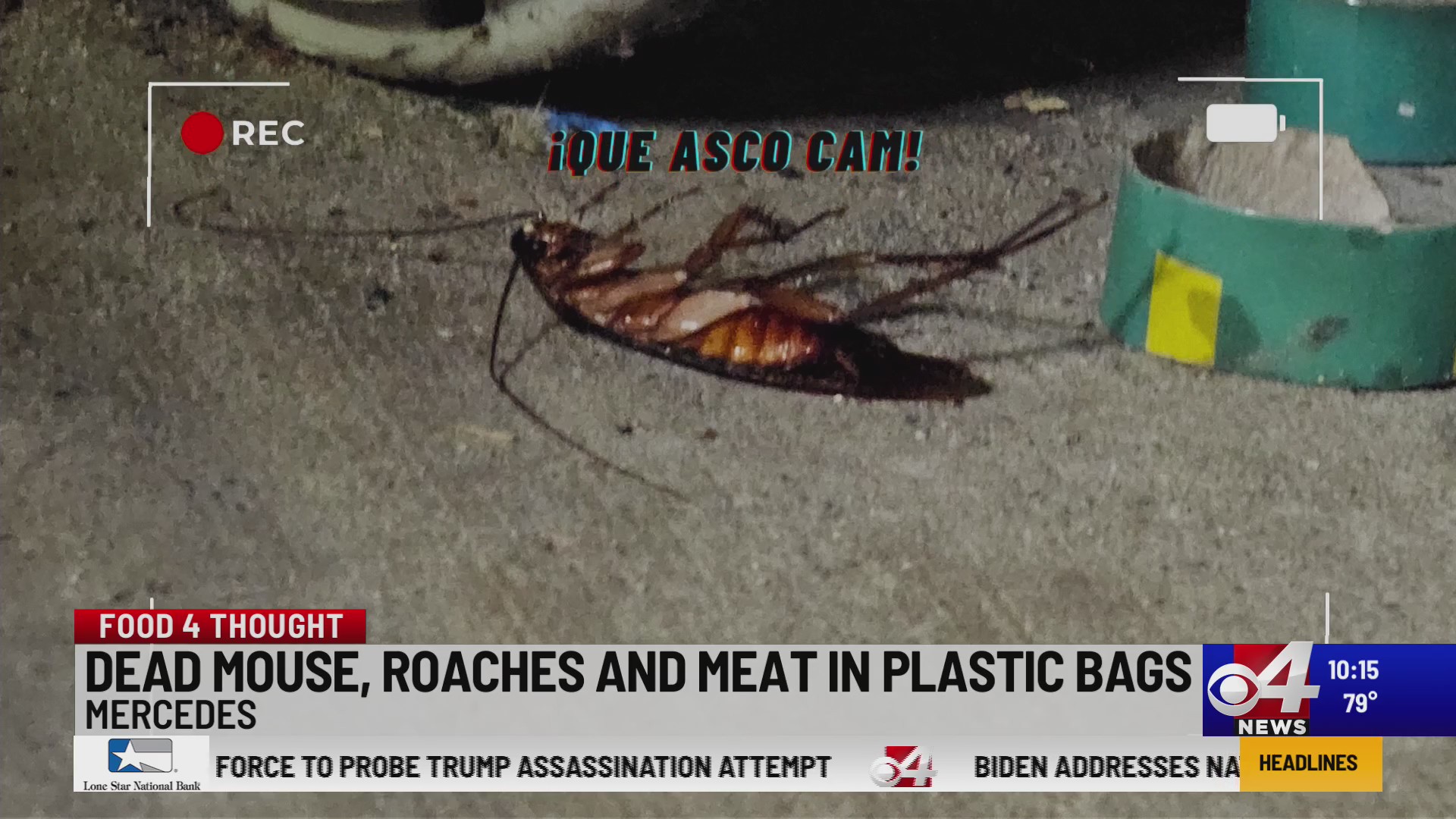 Food 4 Thought: Dead mouse, roaches and meat in plastic bags – KVEO-TV