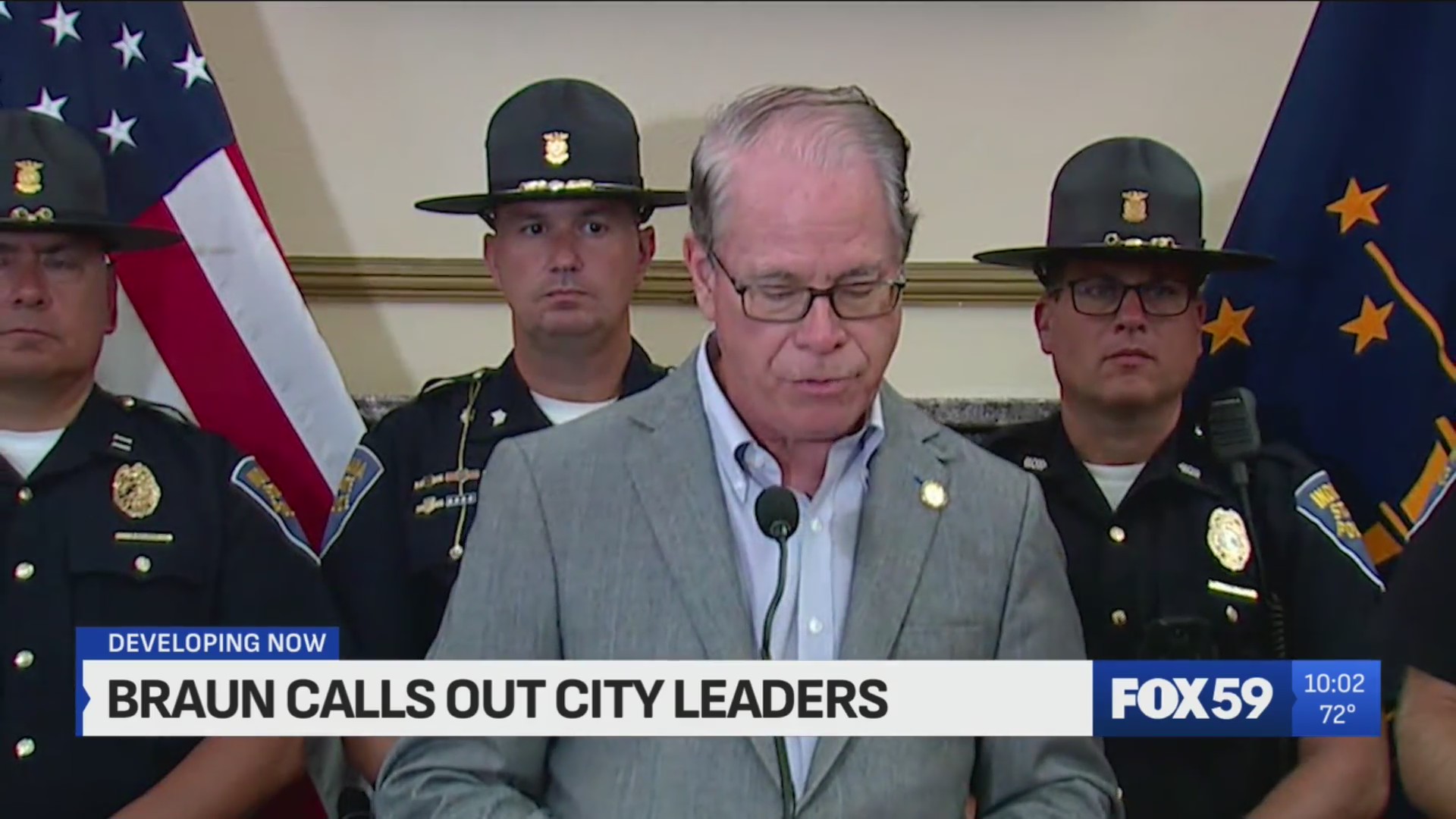 Braun calls out Hogsett, Mears over recent Indianapolis violence: ‘What ...