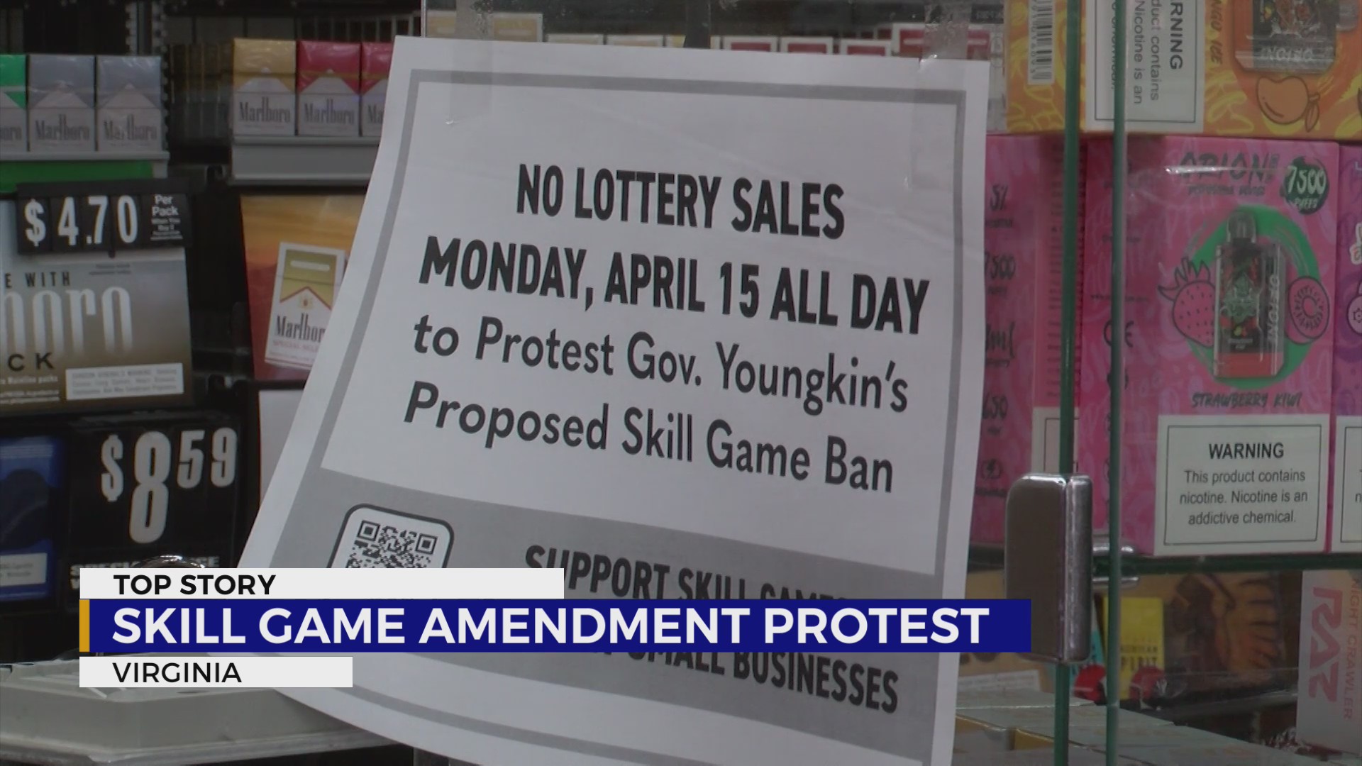 Bristol, Va. convenience stores stop lottery sales; protest skill game ...