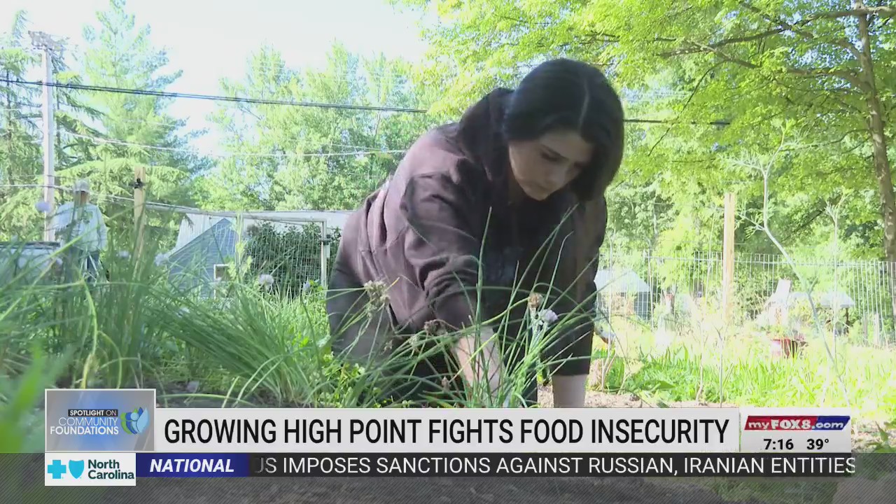 Youth learn to grow their own food at Growing High Point – FOX8 WGHP