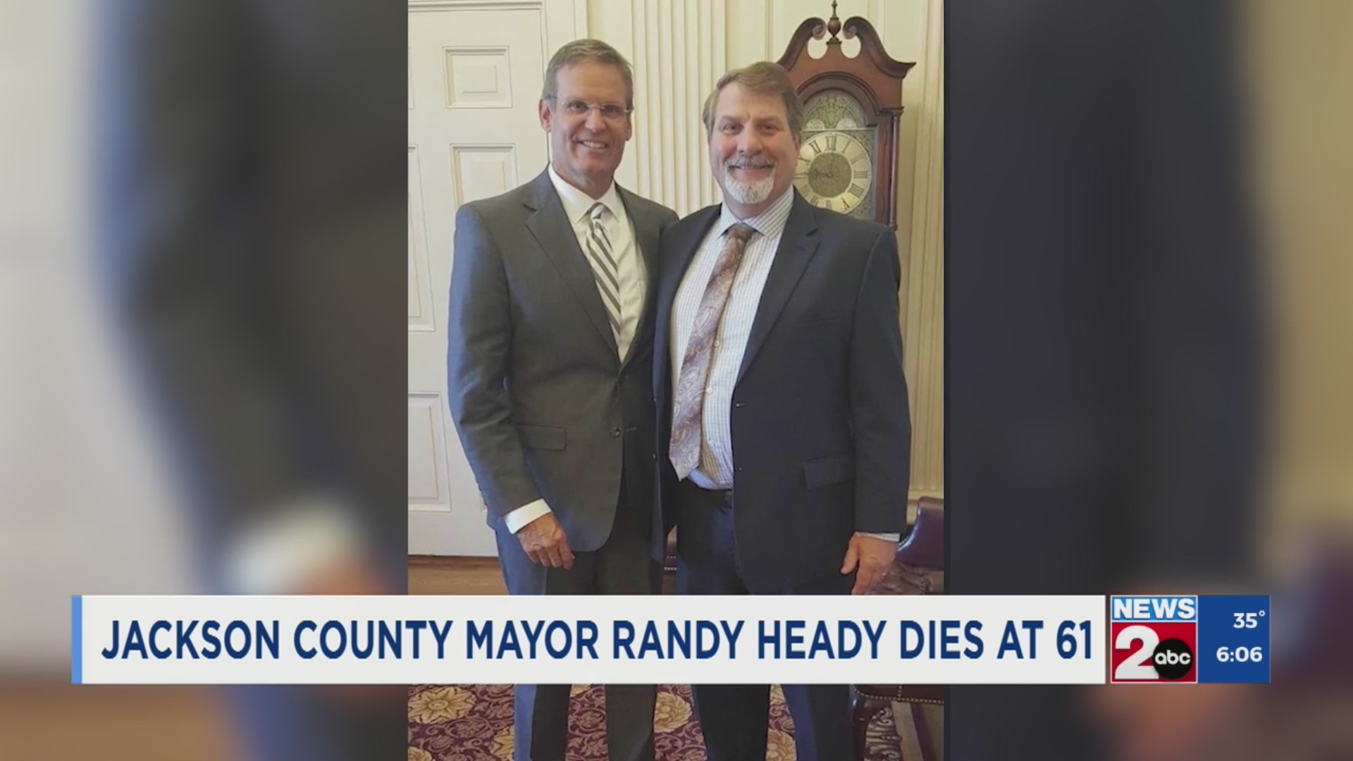 Jackson County Mayor Randy Heady dies at 61 – WKRN News 2