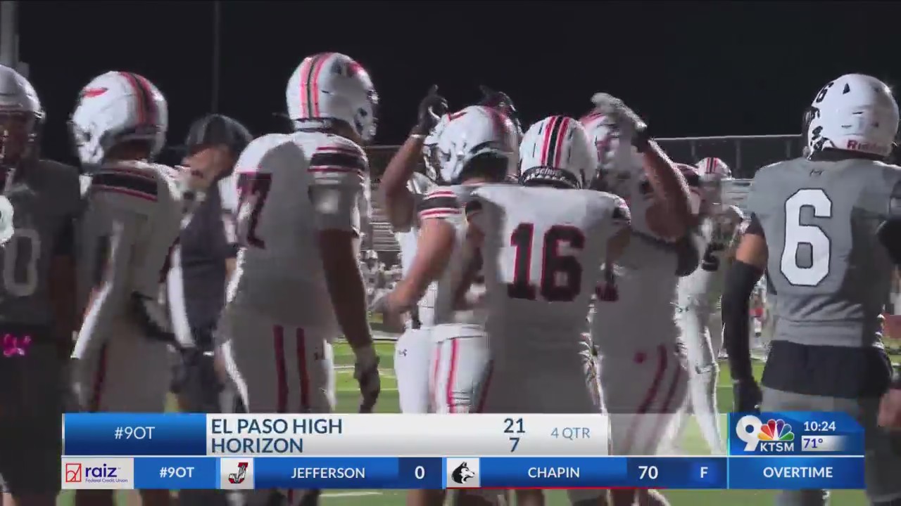 9OT El Paso High vs. Horizon – KTSM 9 News