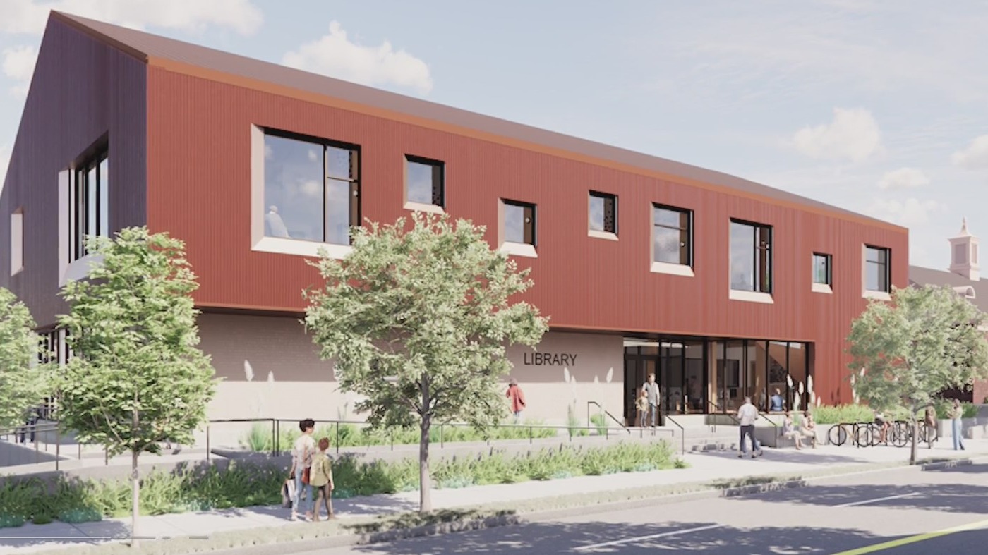 Belmont Library will temporarily shut down for major expansion project ...