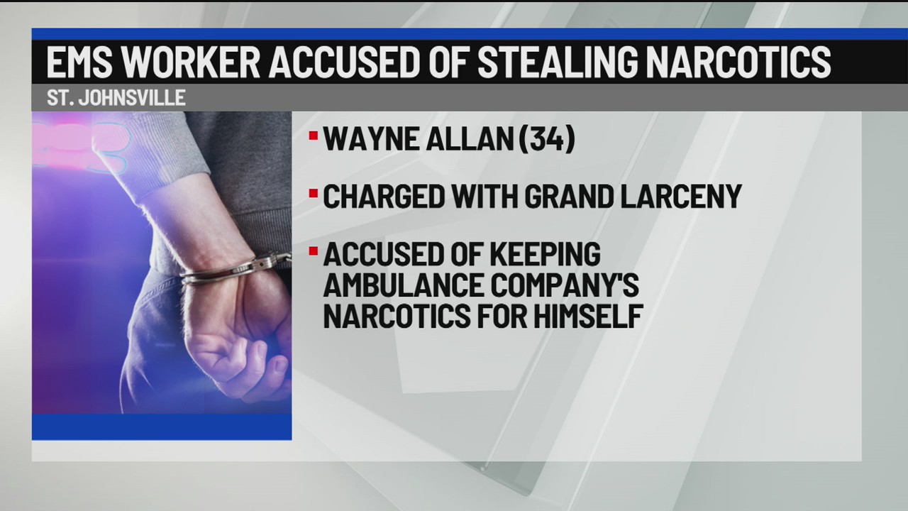 EMS worker accused of stealing narcotics – NEWS10 ABC