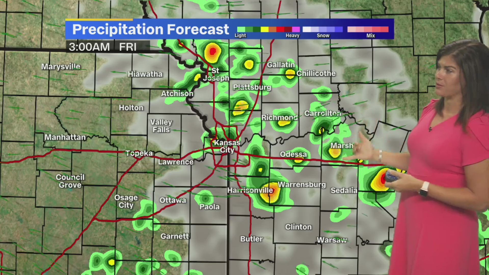 Thursday morning forecast – FOX 4 Kansas City WDAF-TV | News, Weather ...