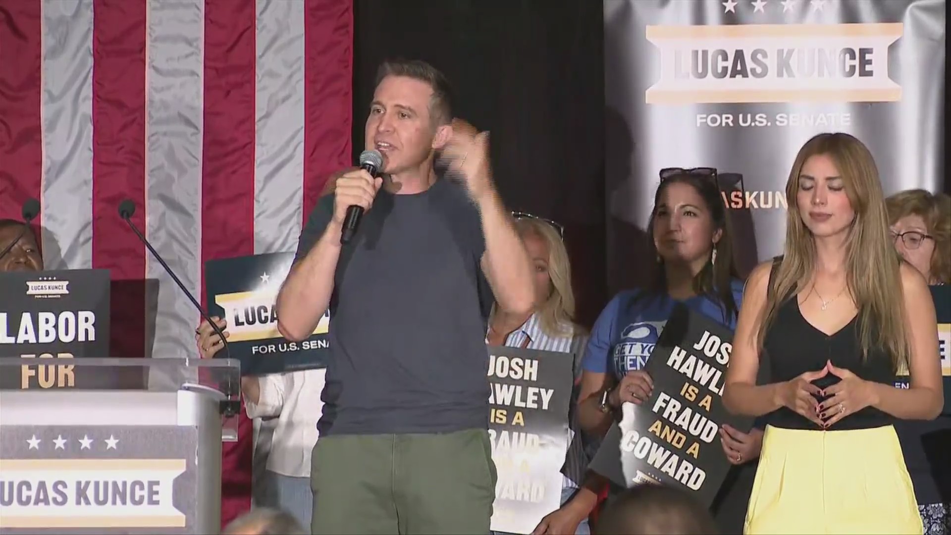 Lucas Kunce remarks after Missouri U.S. Senate primary election – KSNF ...