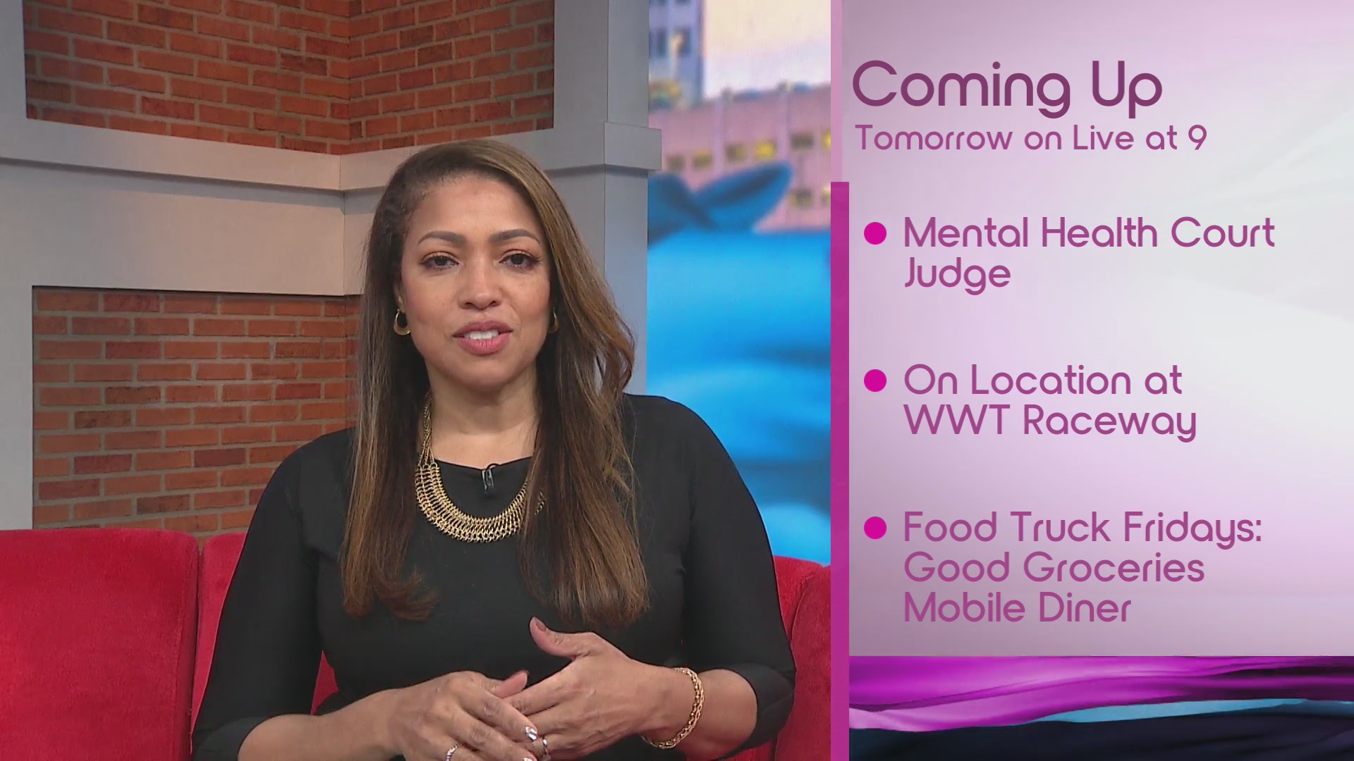 Friday on Live at 9 – WREG.com