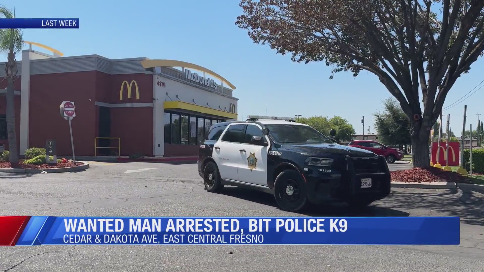 Wanted Fresno man uses human shield, bites officer during arrest ...