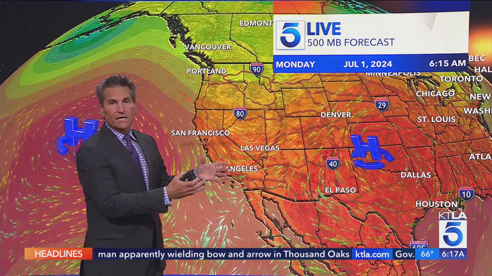 Holiday heat wave hits Southern California this week – KTLA