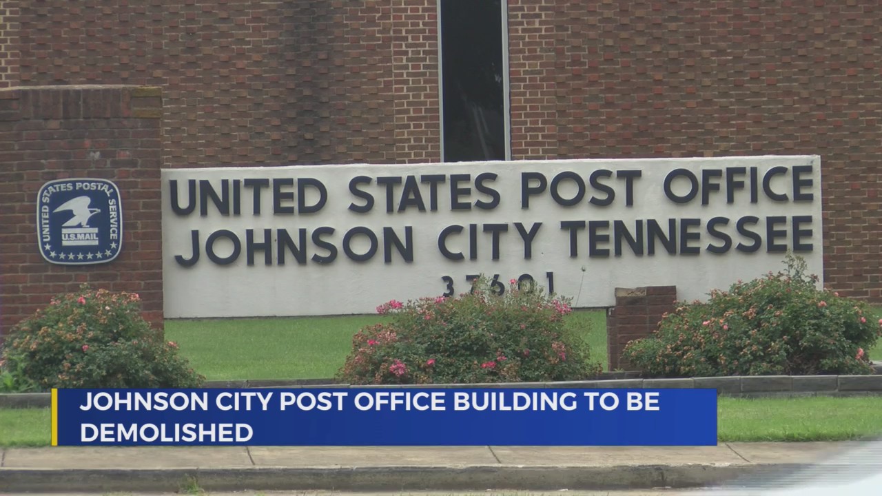 JC post office to be demolished, relocated to Roweland Dr. – WJHL | Tri ...