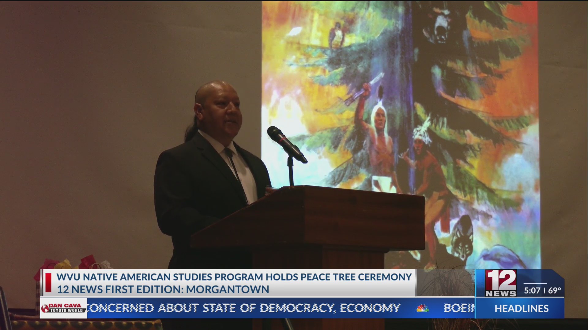 Native American Studies Program at WVU commemorates planting of Peace ...