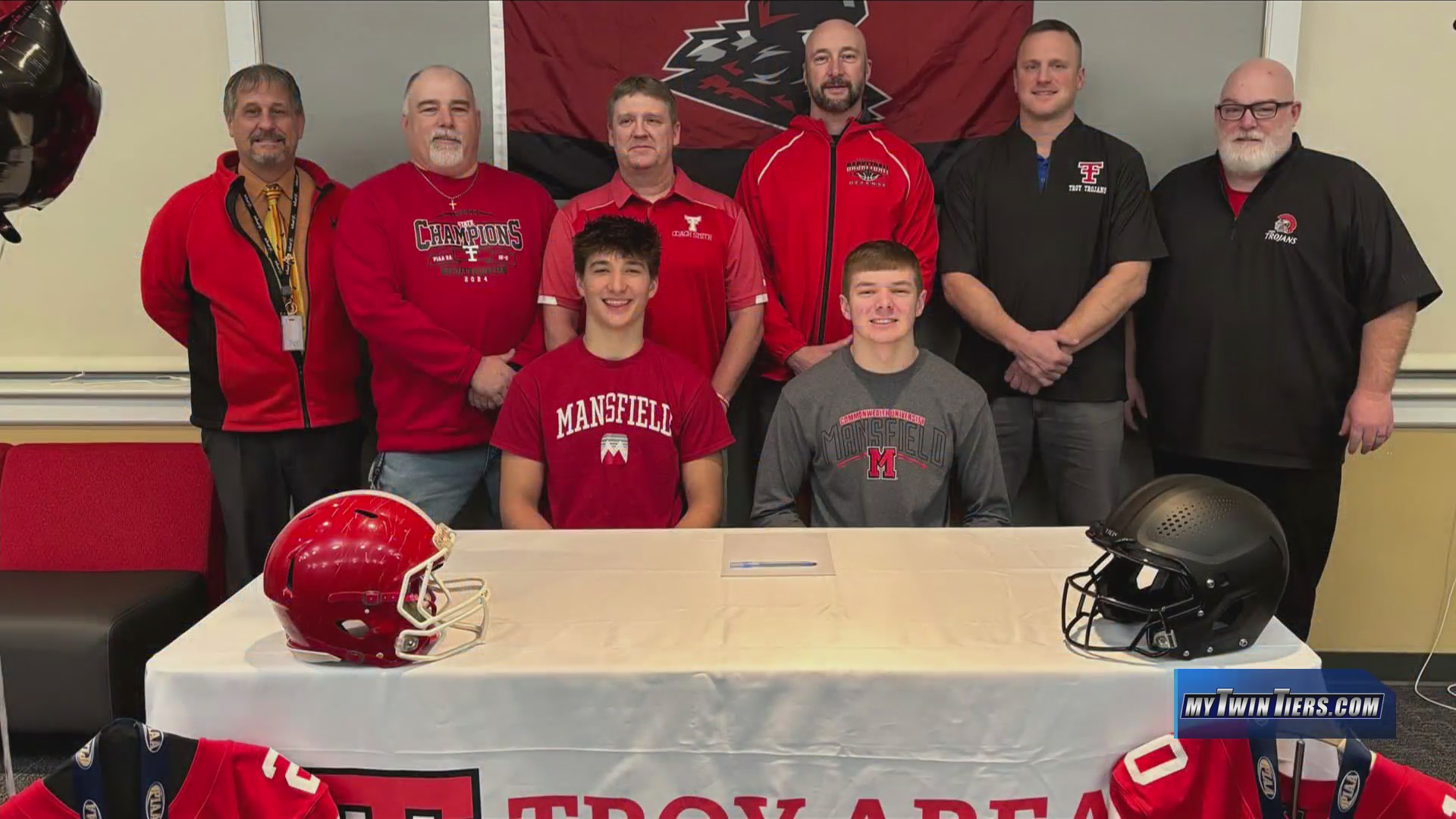 Troy Football sings two to the next level – WETM – MyTwinTiers.com