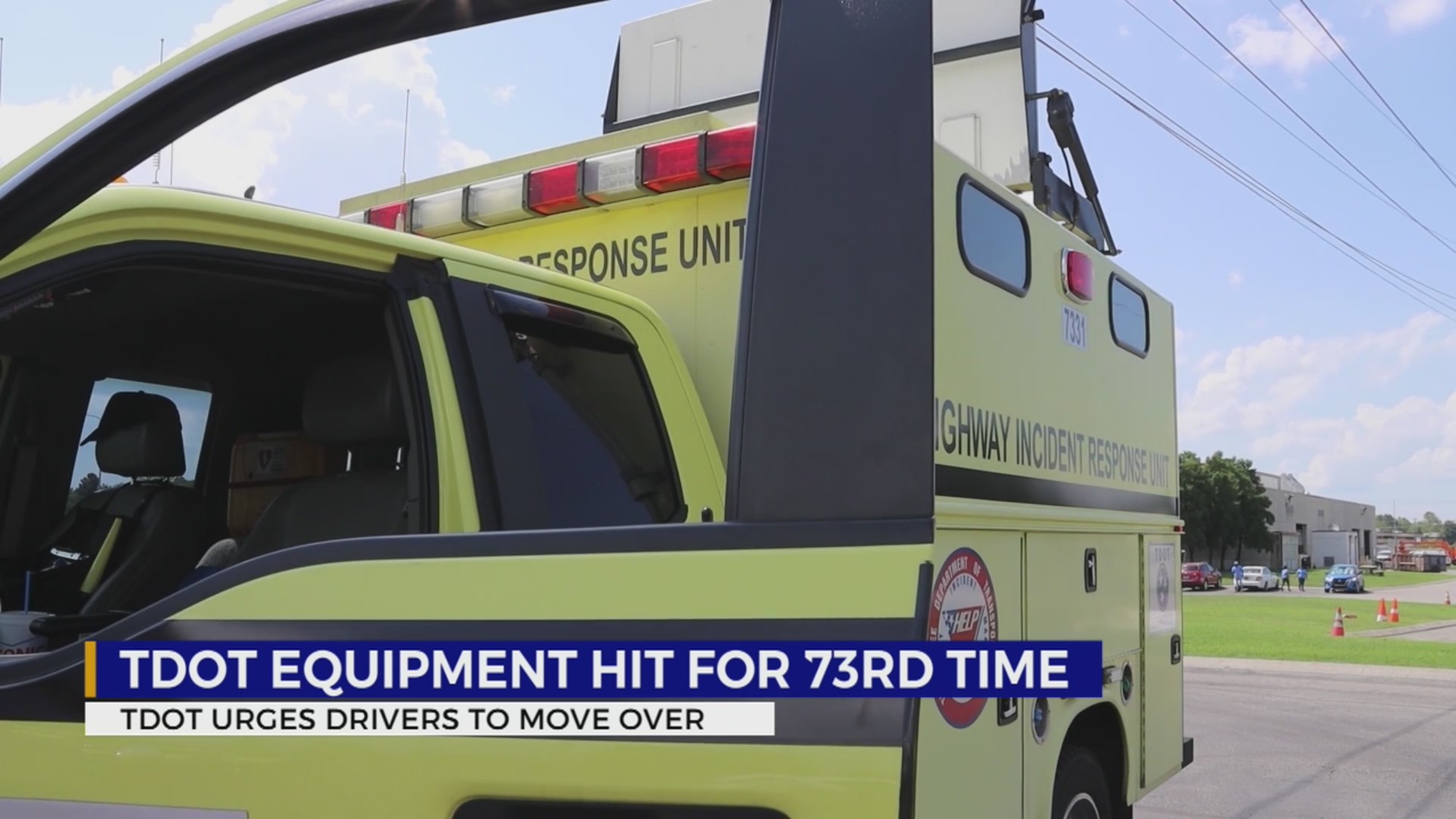 TDOT equipment hit for 73rd time – WKRN News 2
