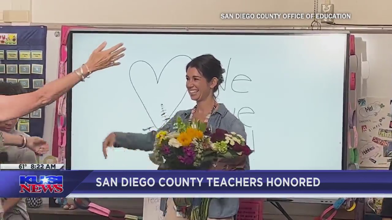 San Diego County teachers of the year honored – FOX 5 San Diego & KUSI News