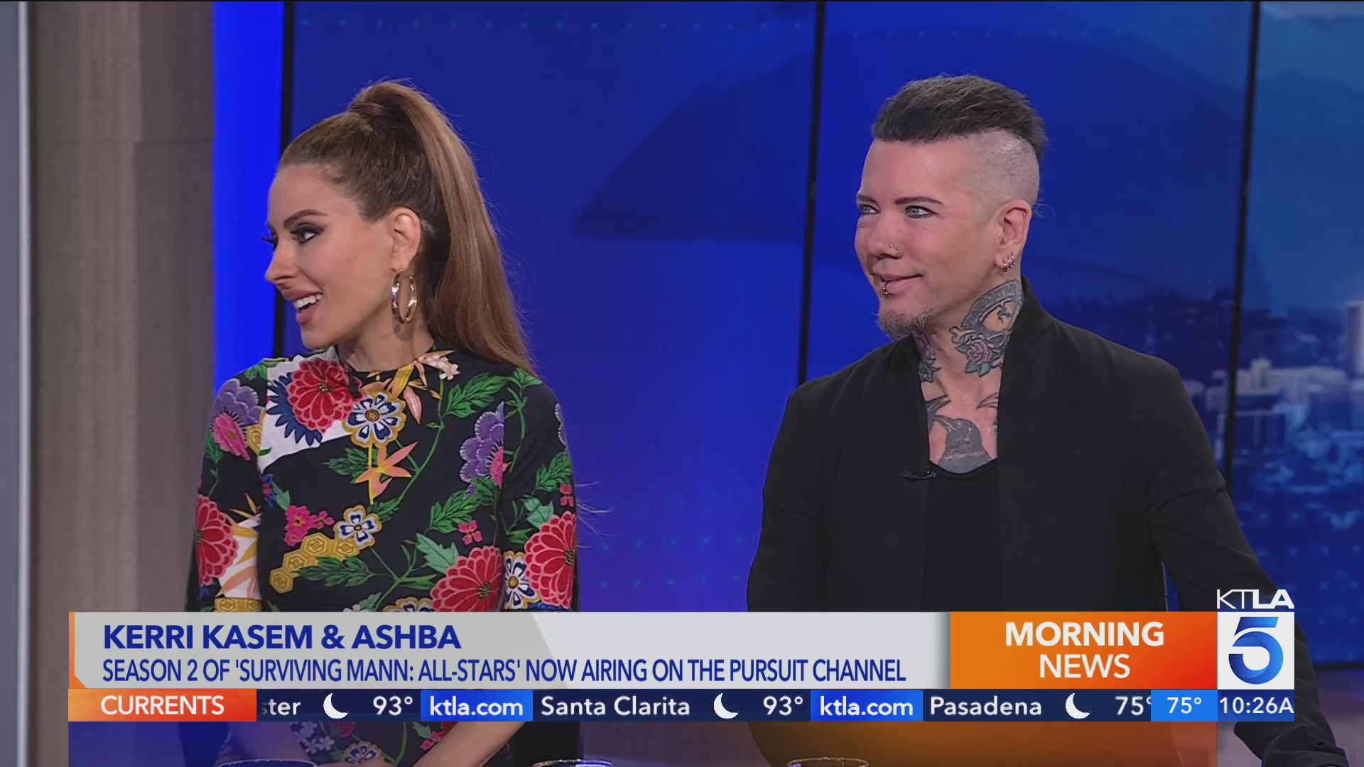 Kerri Kasem and Ashba share details about Season 2 of ‘Surviving Mann: All Stars’ – KTLA