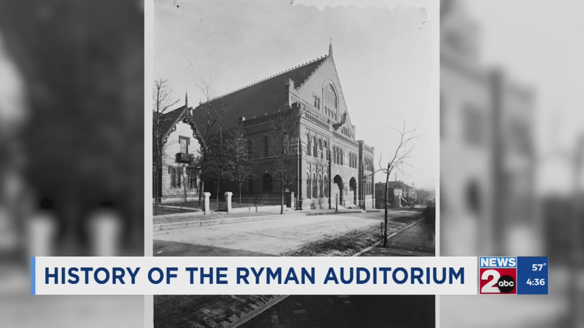 History of the Ryan Auditorium – WKRN News 2
