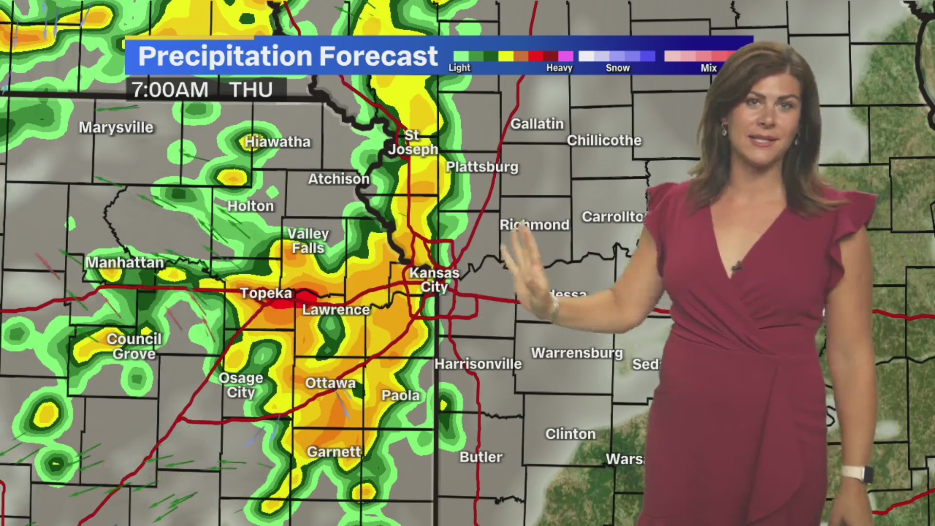 Tuesday morning forecast – FOX 4 Kansas City WDAF-TV | News, Weather ...