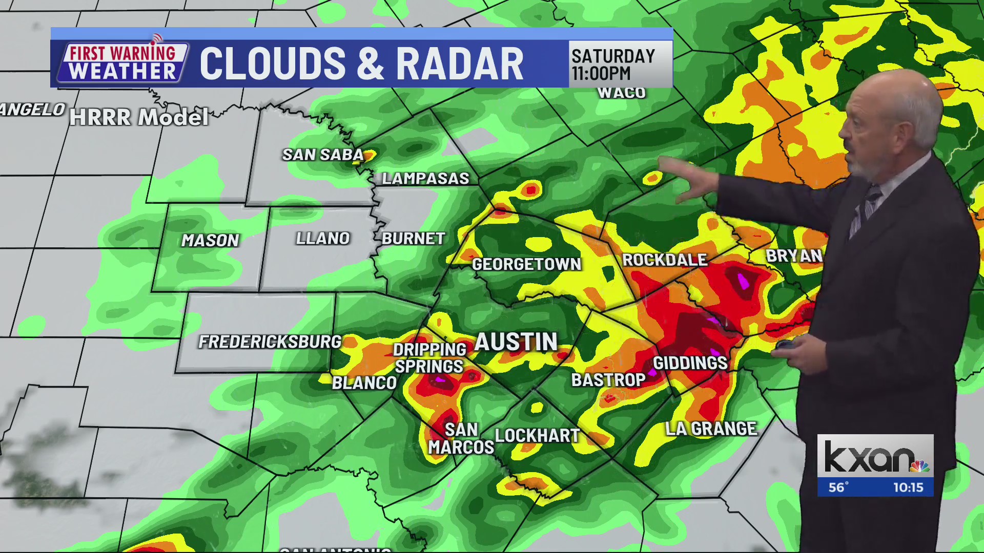 First Warning Weather with Jim Spencer – KXAN Austin