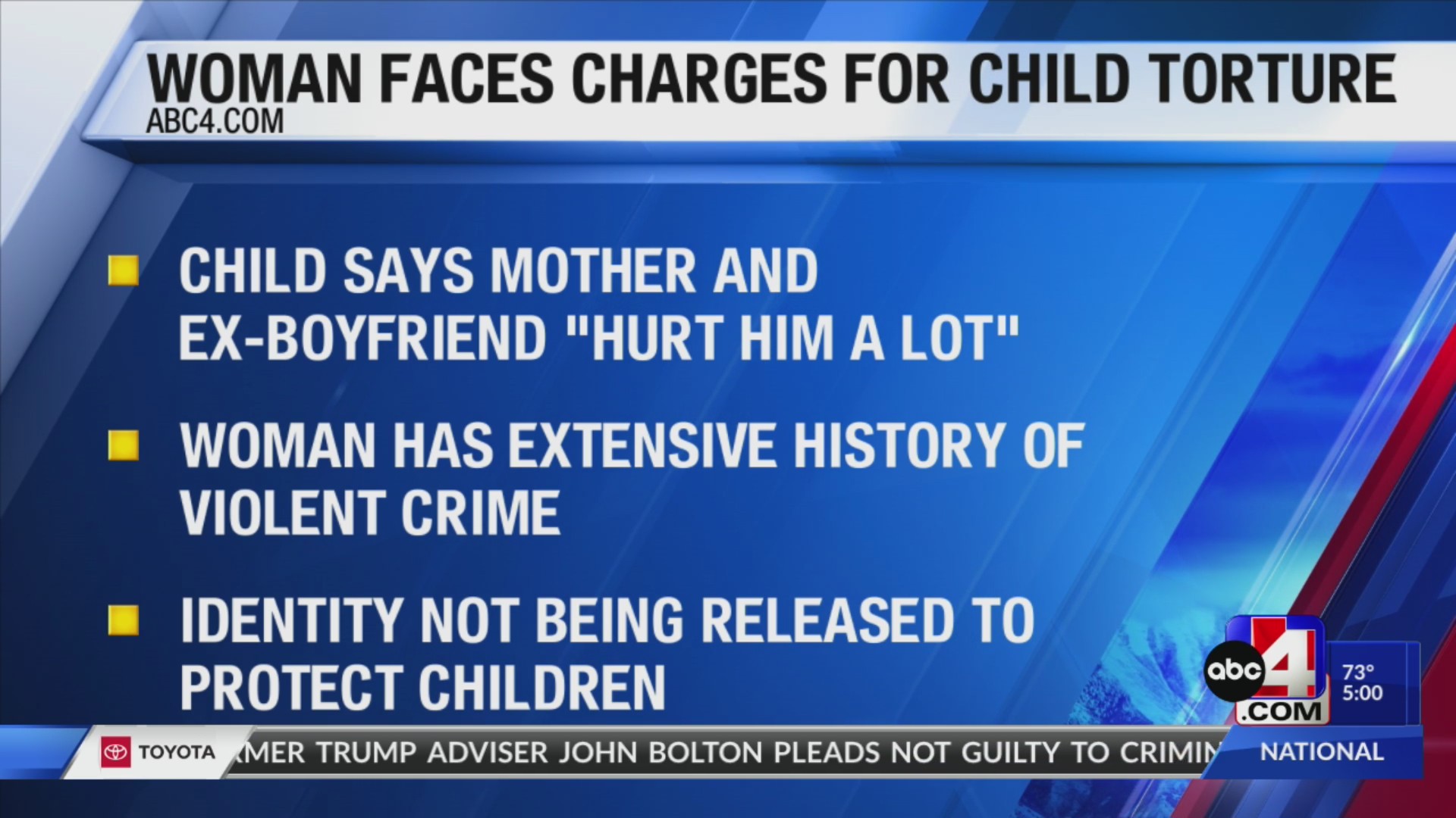 Murray woman charged with child torture after years of extensive ...