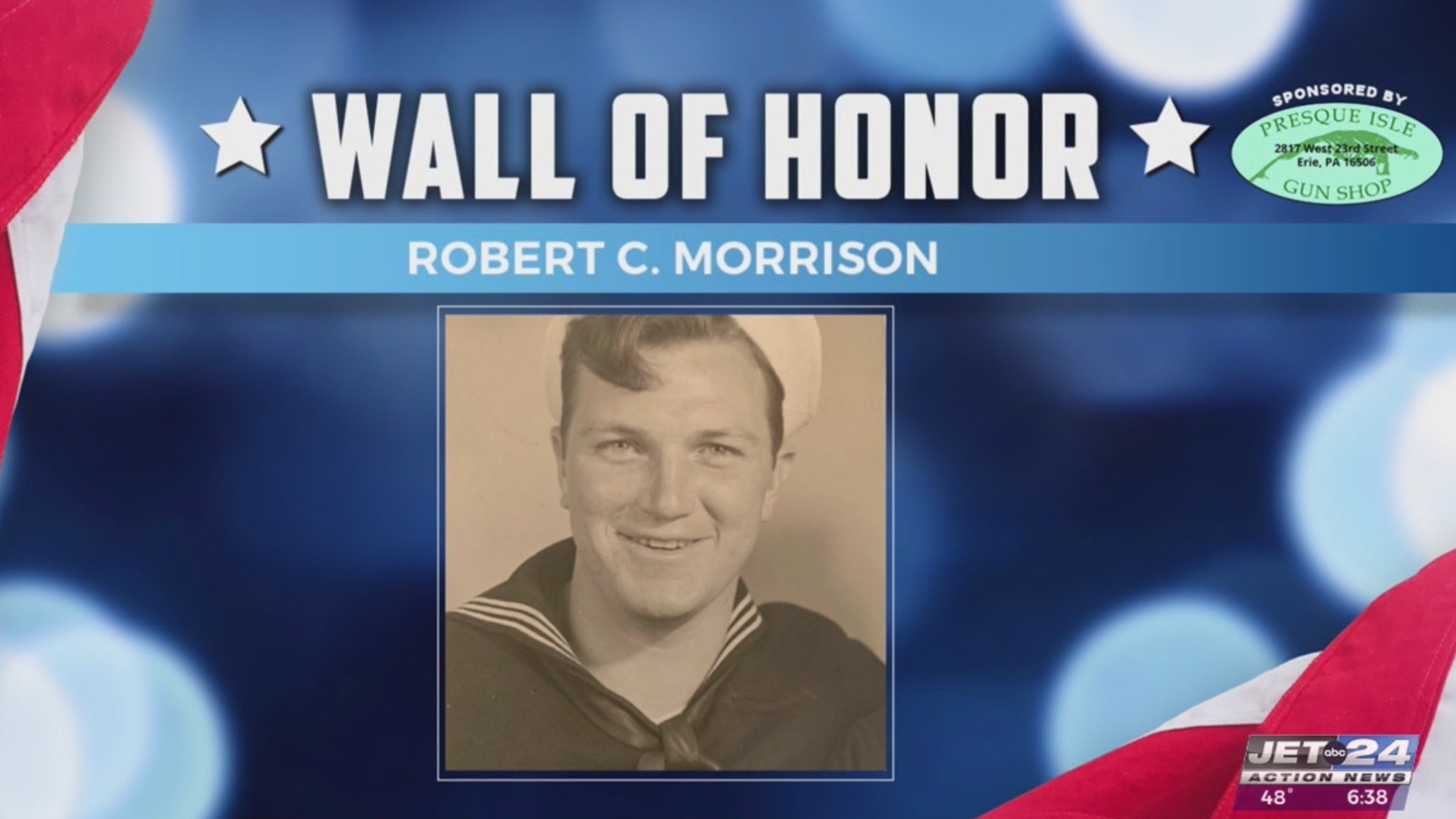 Wall of Honor: Robert C. Morrison – WJET/WFXP/YourErie.com