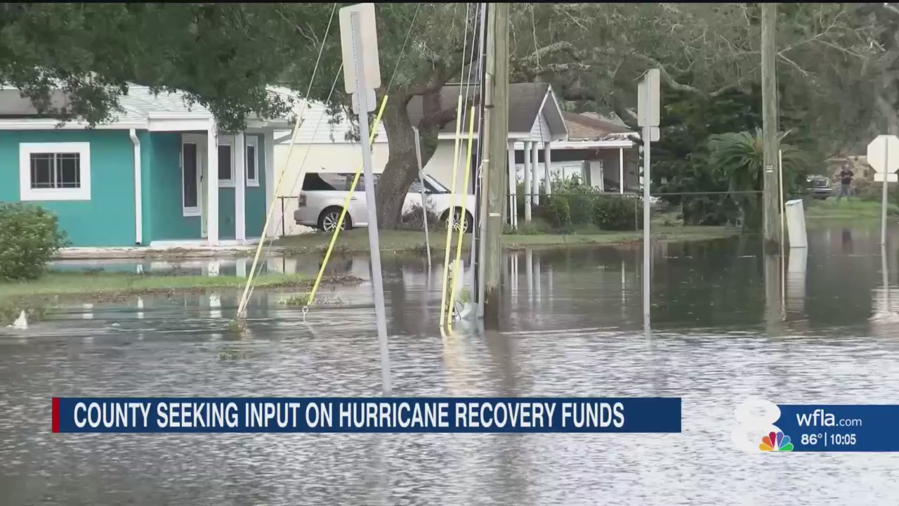 Hillsborough County seeking input on hurricane recovery funds – WFLA