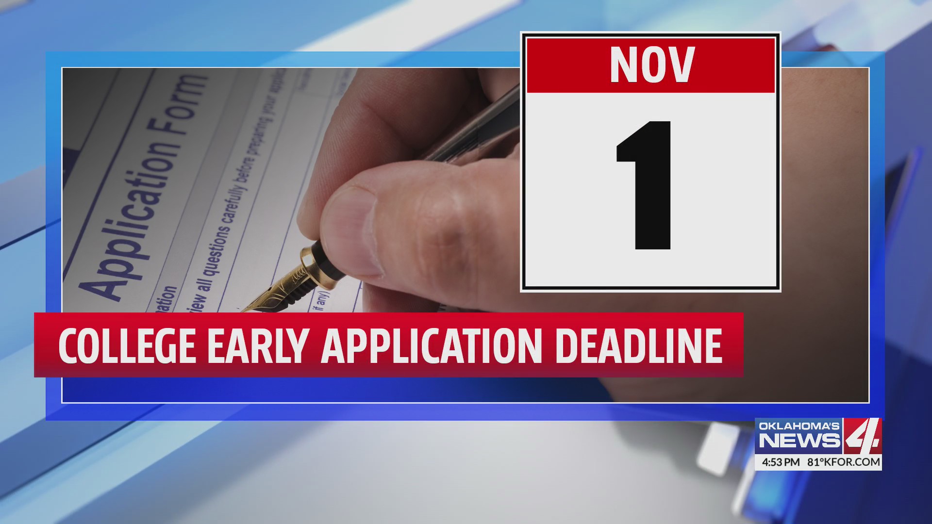 Hacks and tips for early college applications – KFOR.com Oklahoma City