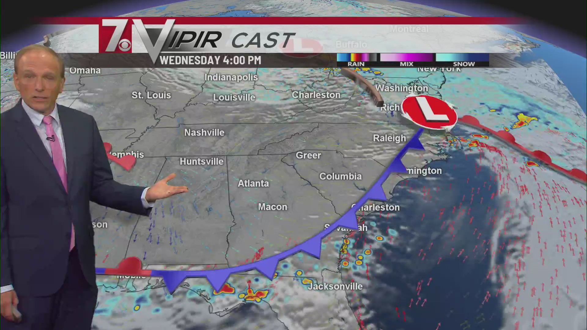 7Weather Wednesday AM Forecast – WSPA 7NEWS
