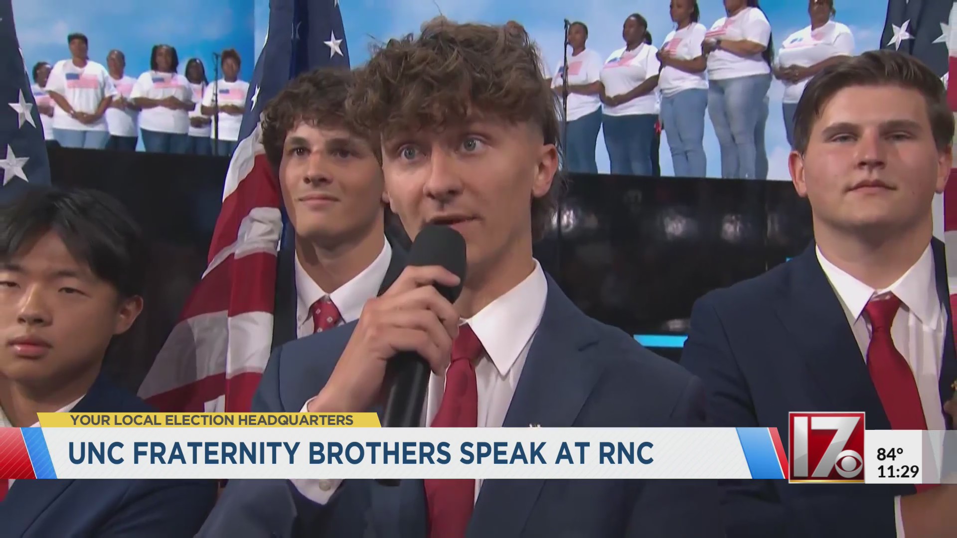 UNC fraternity brothers speak at RNC – CBS17.com
