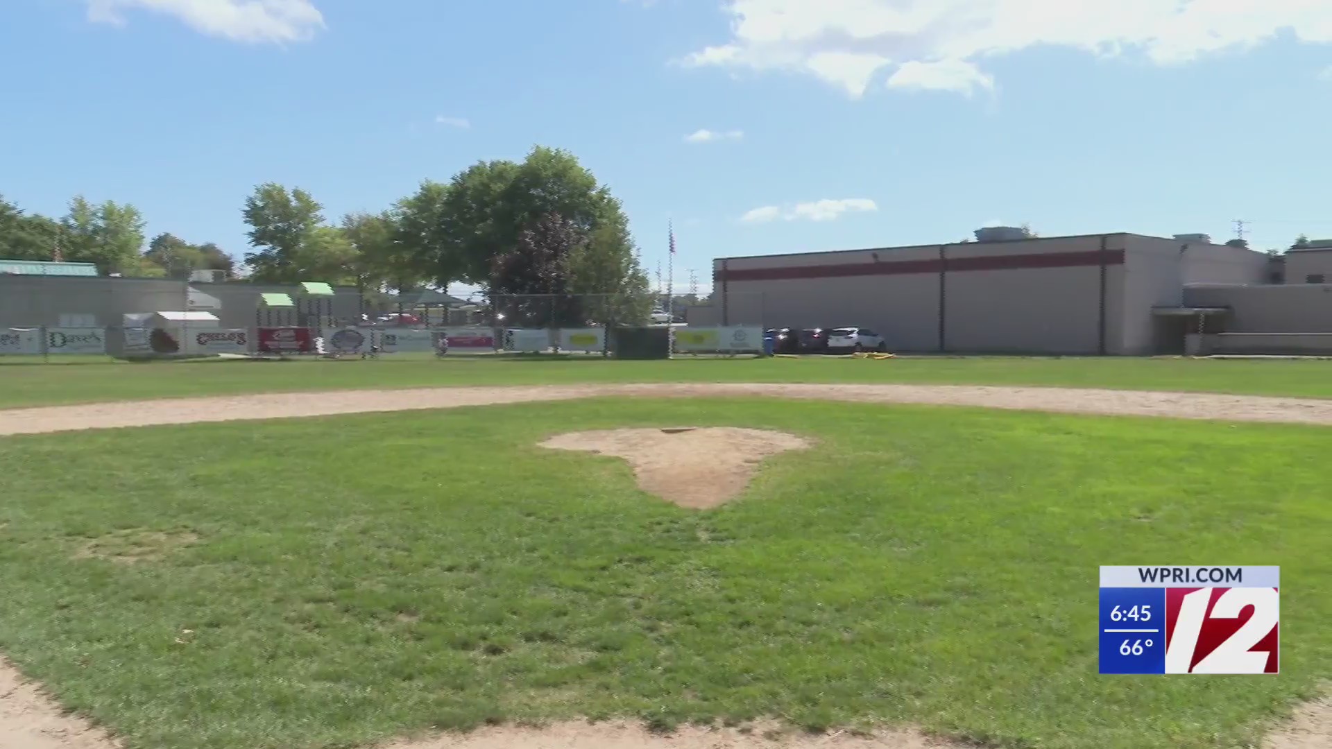 Cranston baseball field torn up for parking lot, parents blindsided ...