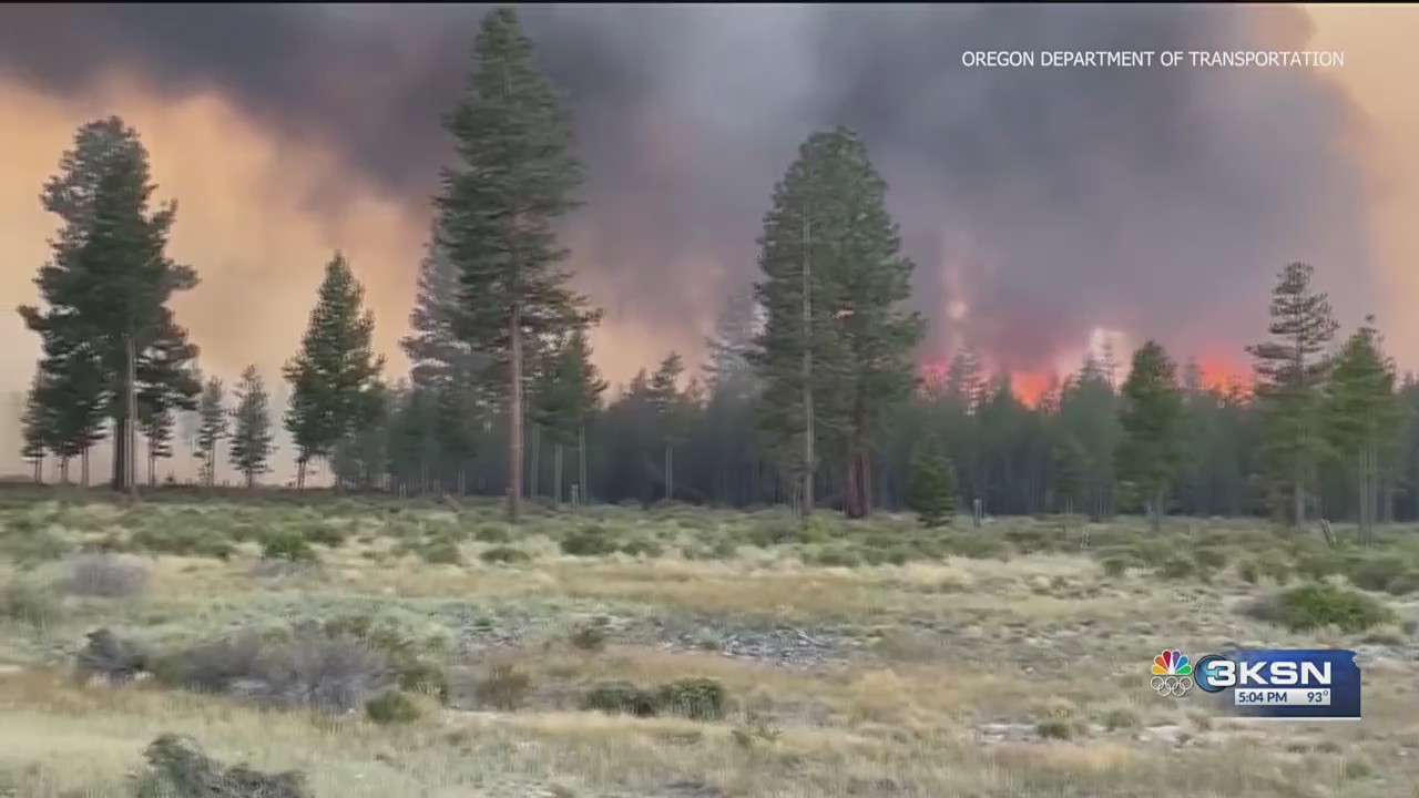 Kansas firefighters battling wildfires in Oregon – KSN-TV
