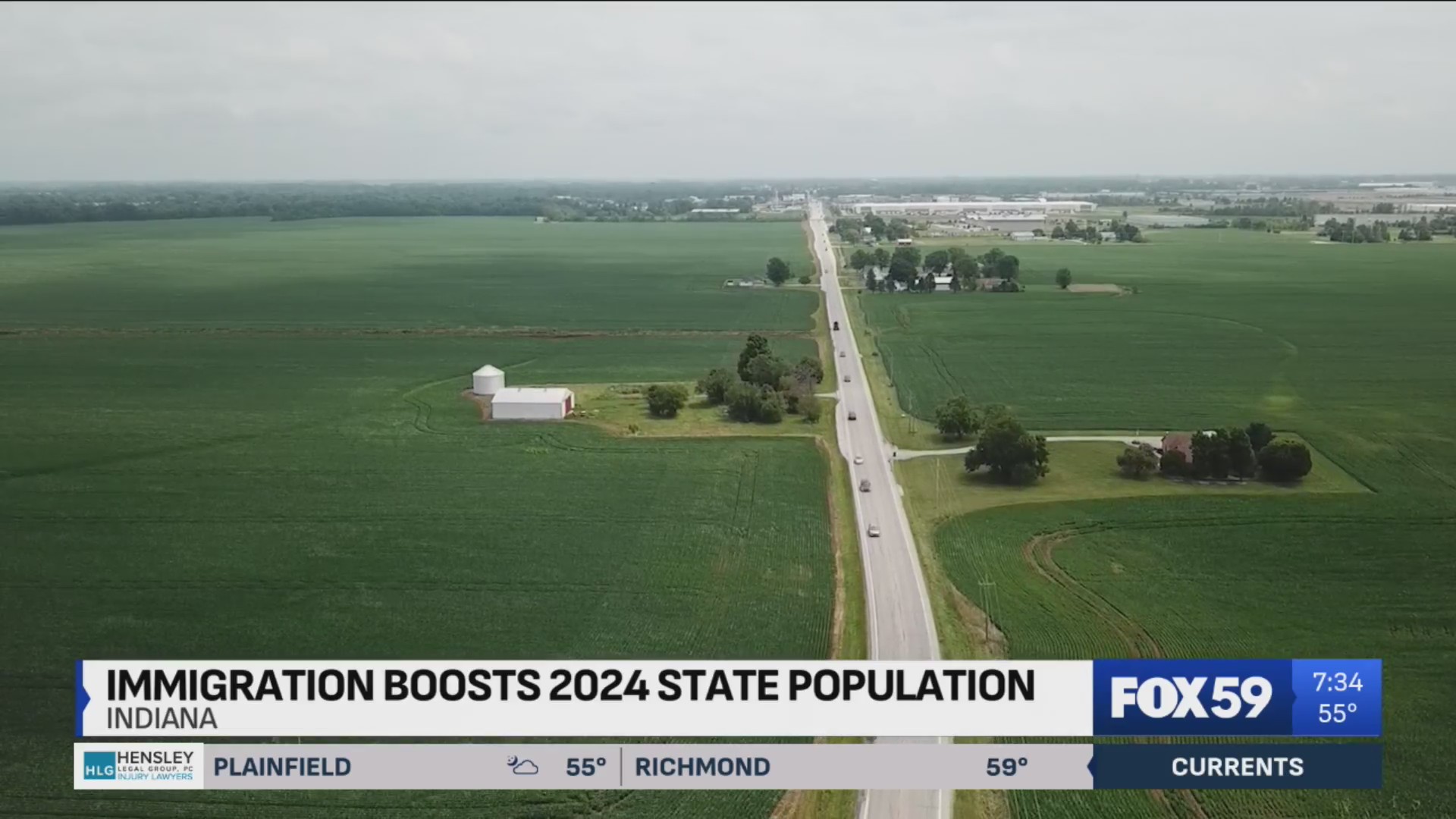 Census: Indiana population growth fueled by migration – Fox 59