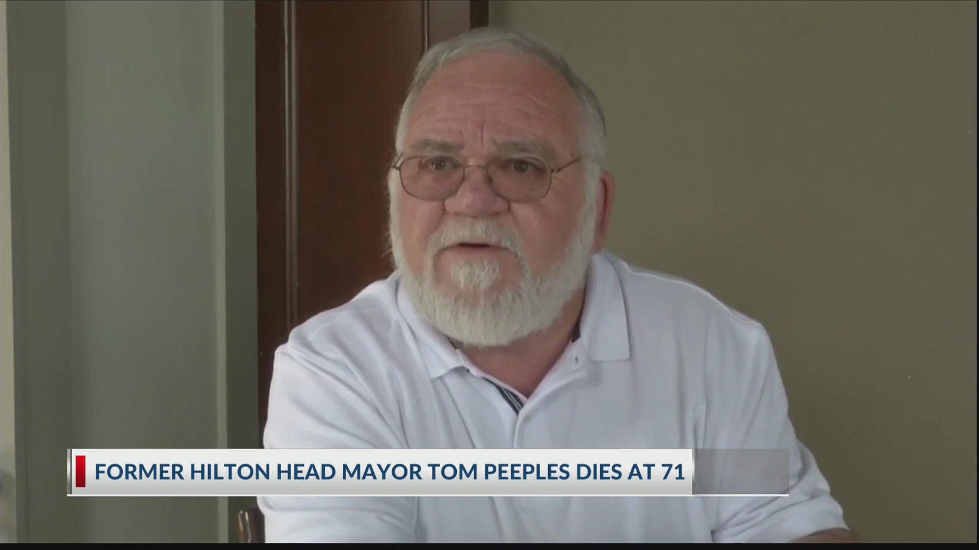 Tom Peeples, former Hilton Head Island Mayor dies at 71 – WSAV-TV