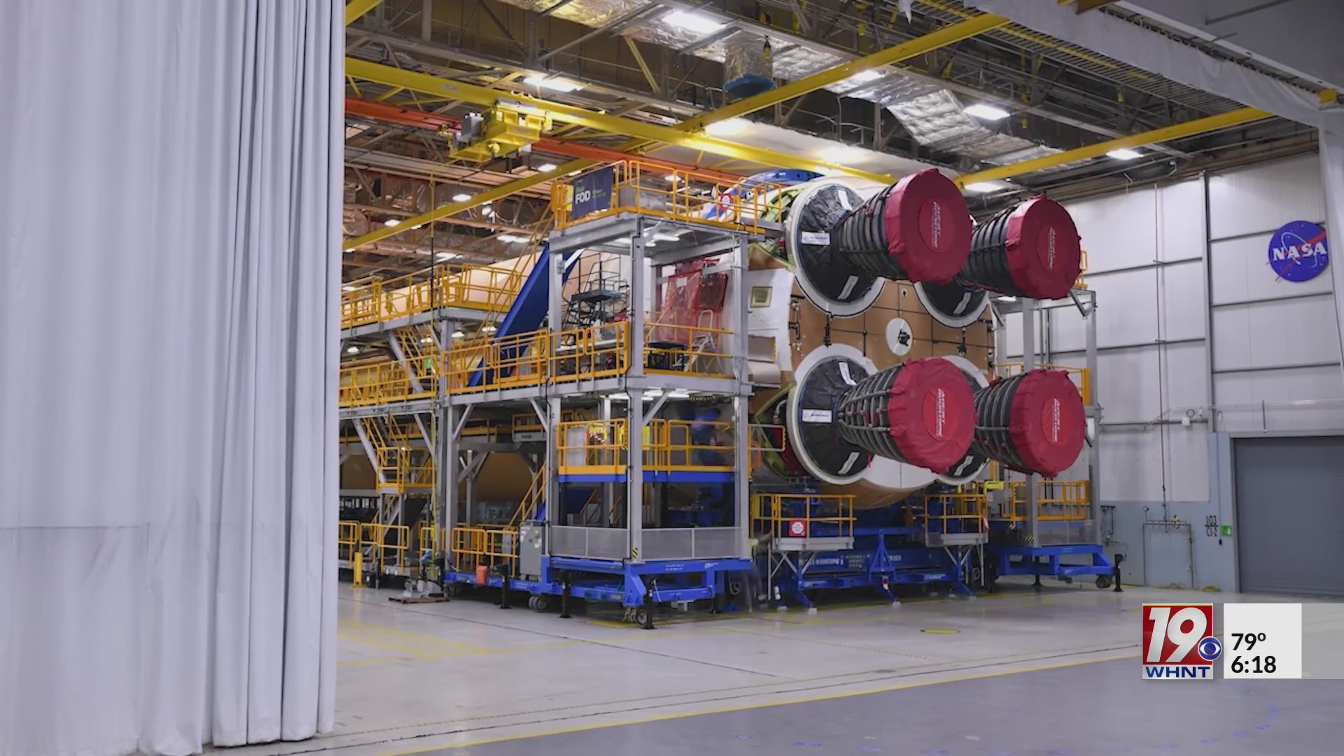 Artemis II Core Stage Rollout | July 16, 2024 | News 19 at 6 p.m ...