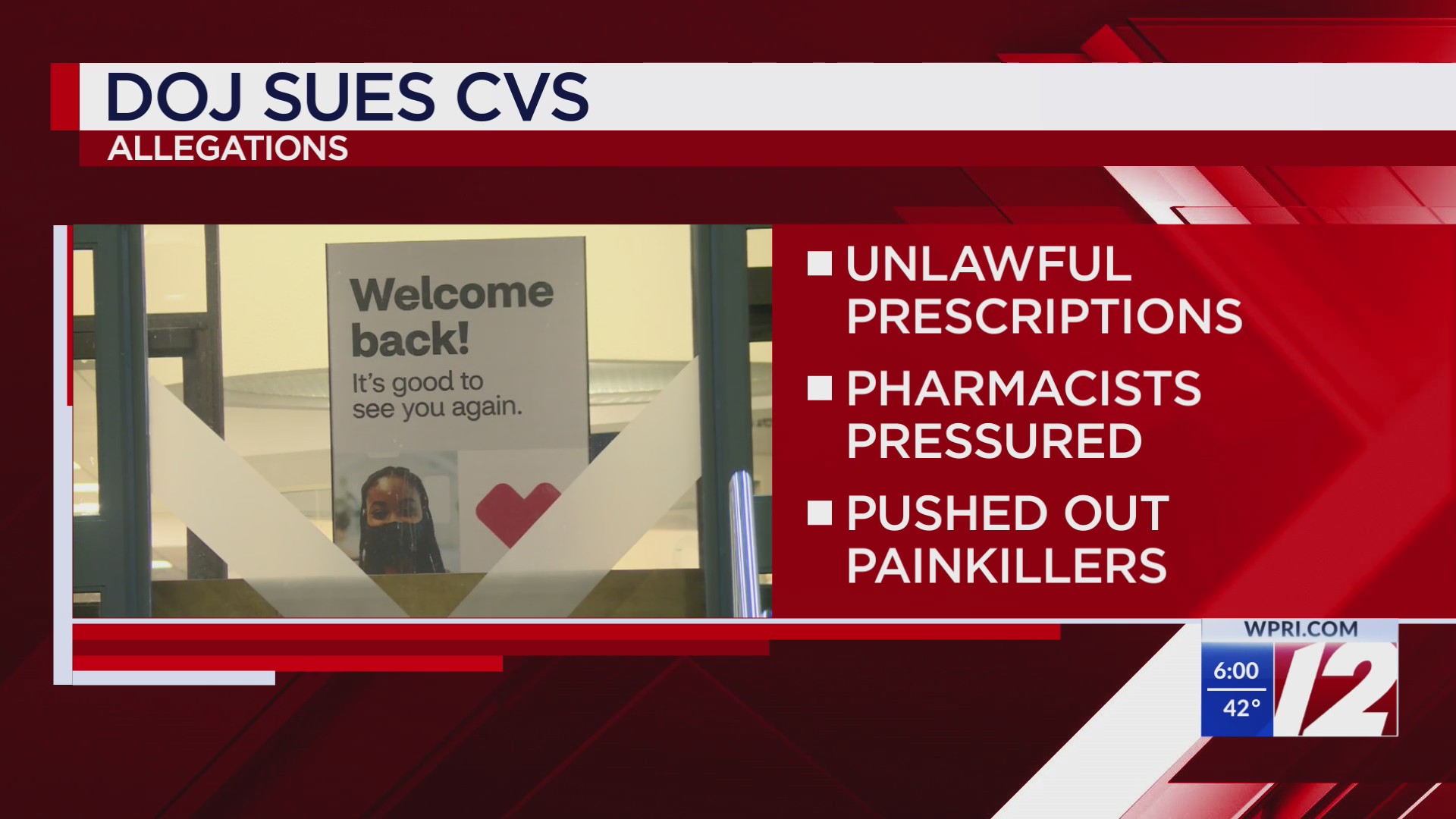 CVS hit with lawsuit, accused of unlawfully filling opioid ...
