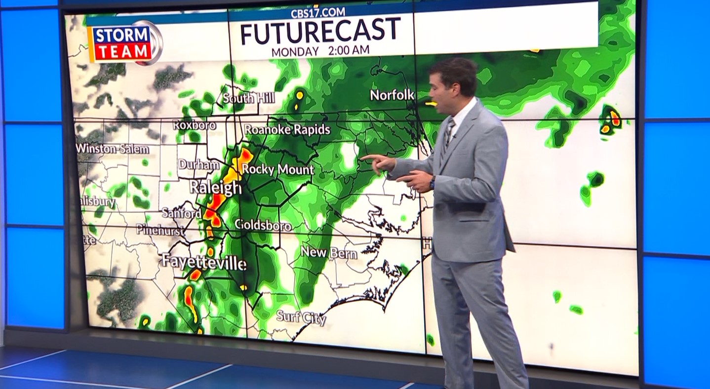 Lance Blocker’s Sunday night central NC weather forecast – CBS17.com