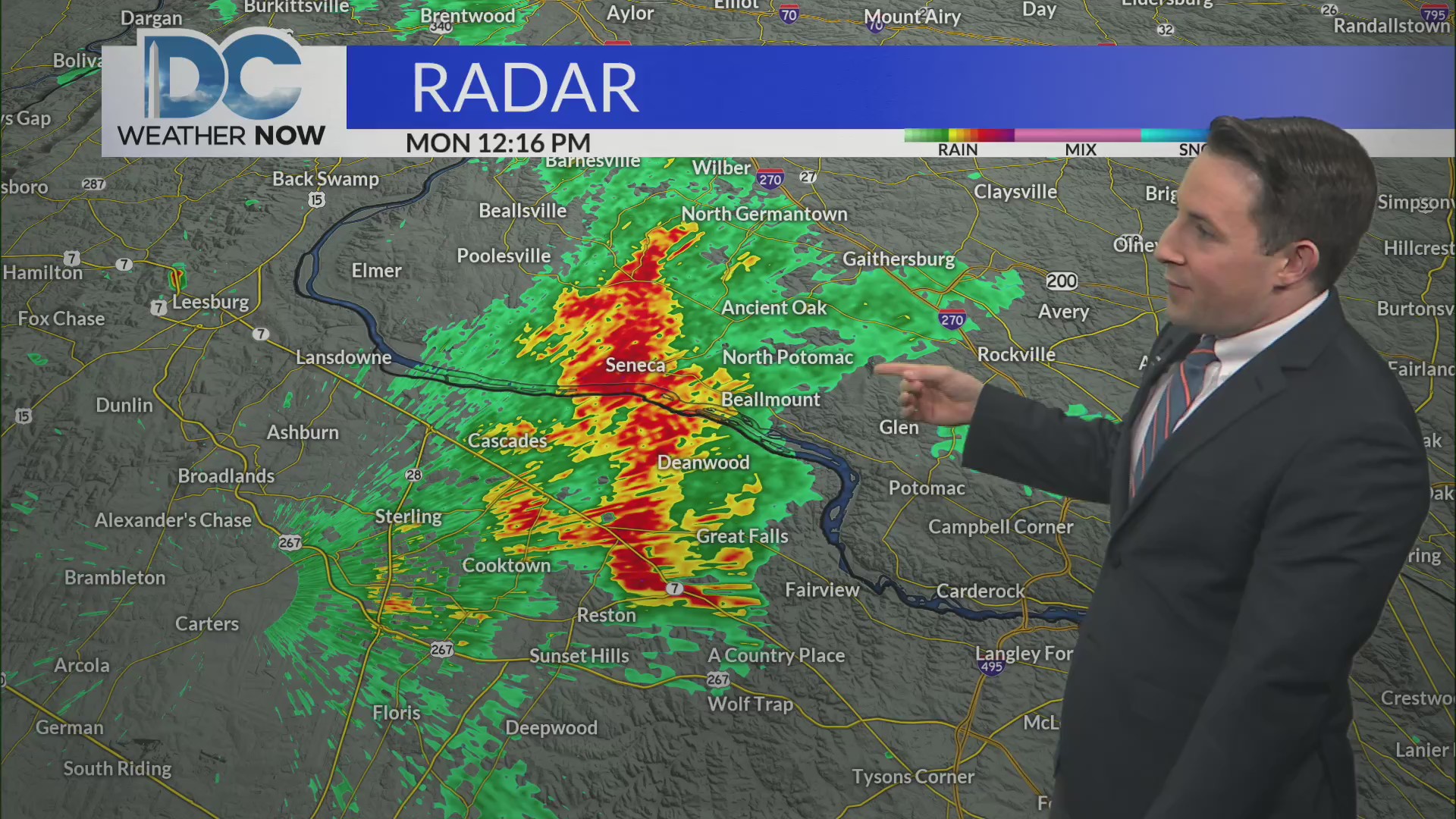 Plenty of rain, a few stronger storms possible – DC News Now | DC ...