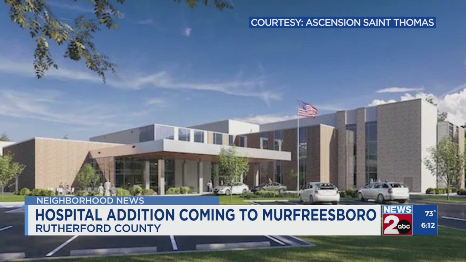 Hospital addition coming to Murfreesboro – WKRN News 2