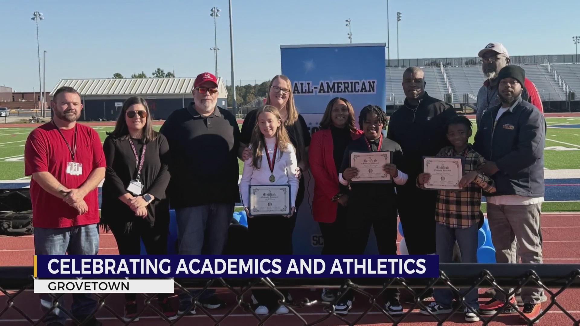 East Georgia Pop Warner celebrates athletic and academic excellence – WJBF