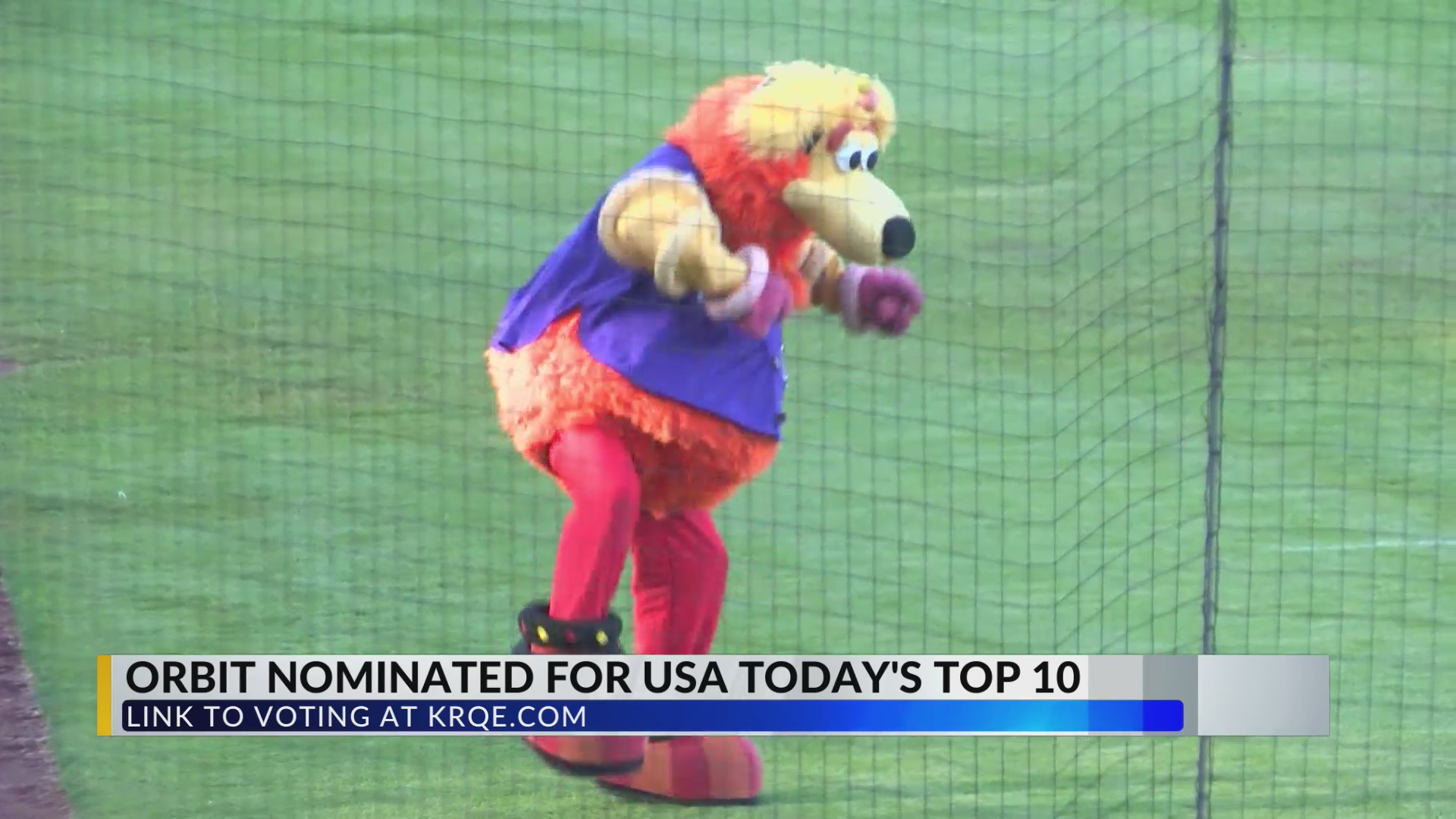 Isotopes mascot, Orbit, nominated for USA Today’s 10 Best – KRQE NEWS ...