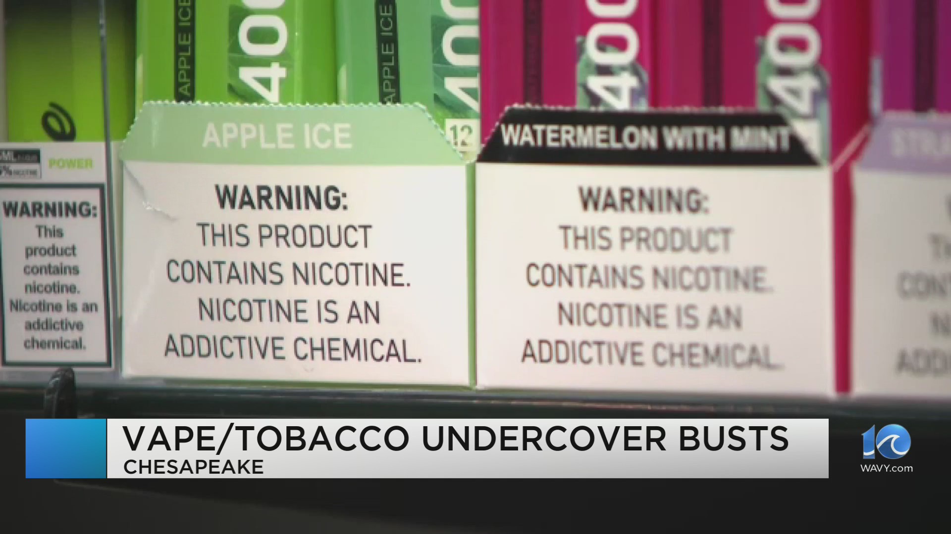 Police: Six vape, tobacco stores caught selling to minors in Chesapeake ...