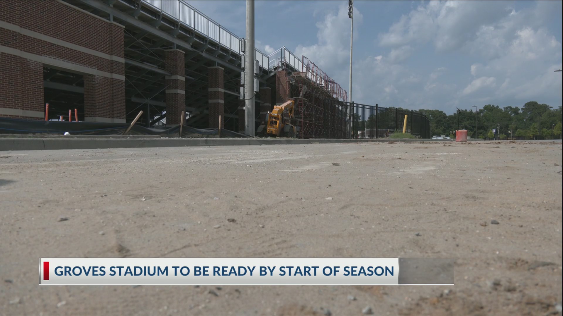 Groves’ new stadium ready in early August – WSAV-TV
