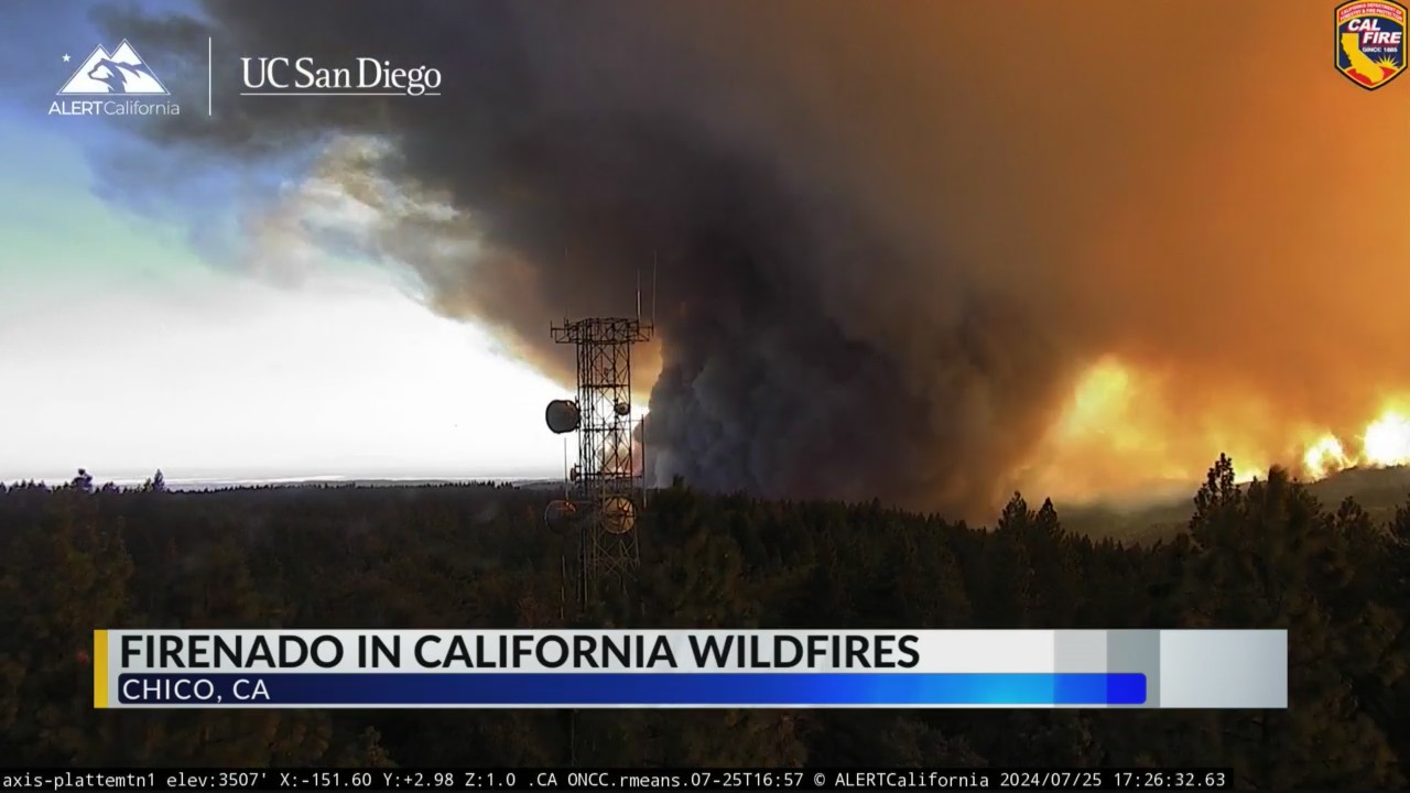 Massive firenado caught on camera – KOLR – OzarksFirst.com