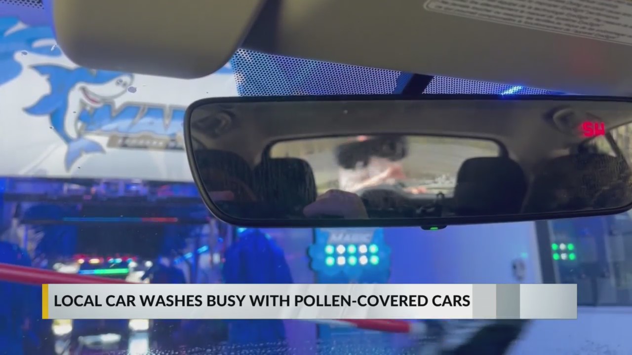 ‘Can’t even see my windshield:’ Heavy pollen sends droves of vehicles ...