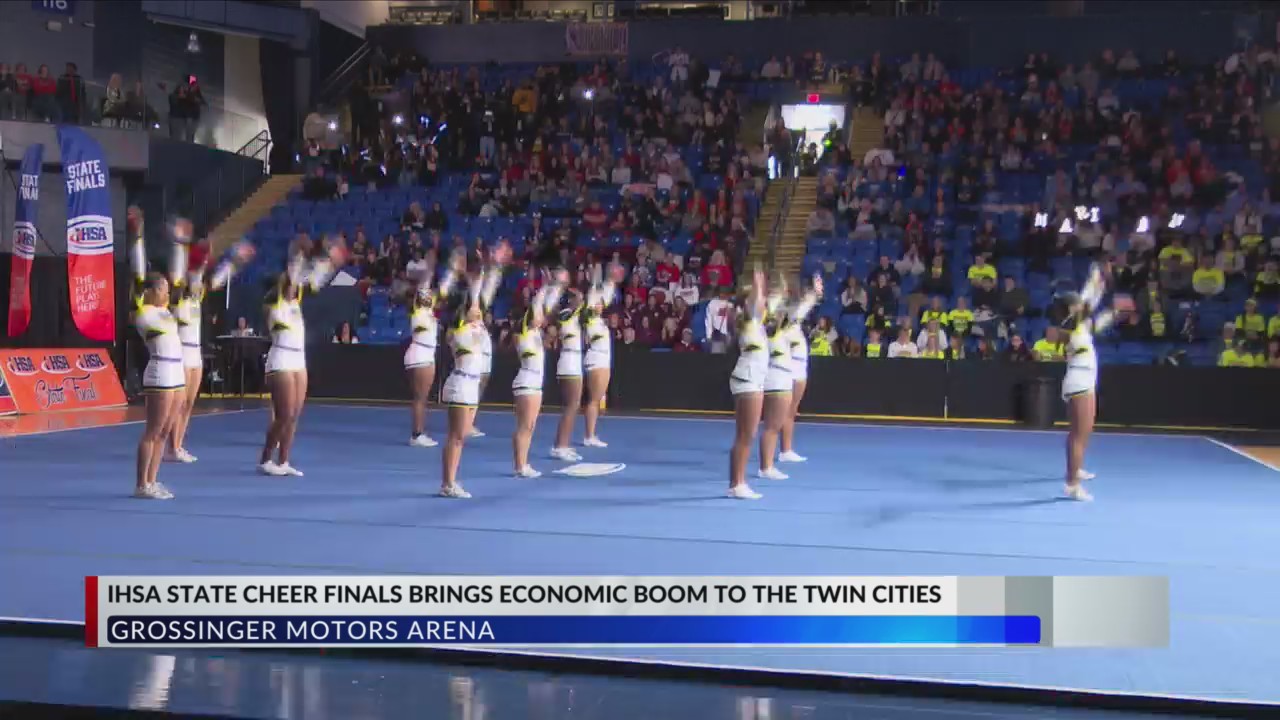 IHSA cheer state finals brings economic boom to Bloomington-Normal ...